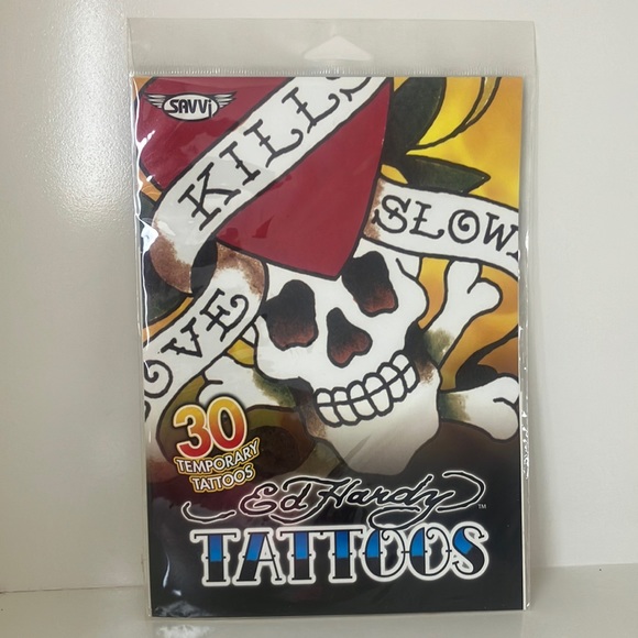 Ed Hardy | Makeup | Ed Hardy Tattoos 3 New | Poshmark